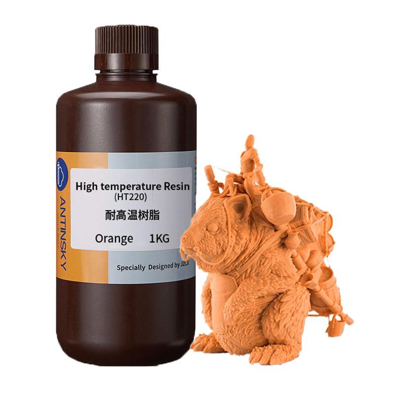 Antinsky High Temperature Resin Orange 1KG with maximum temperature 22