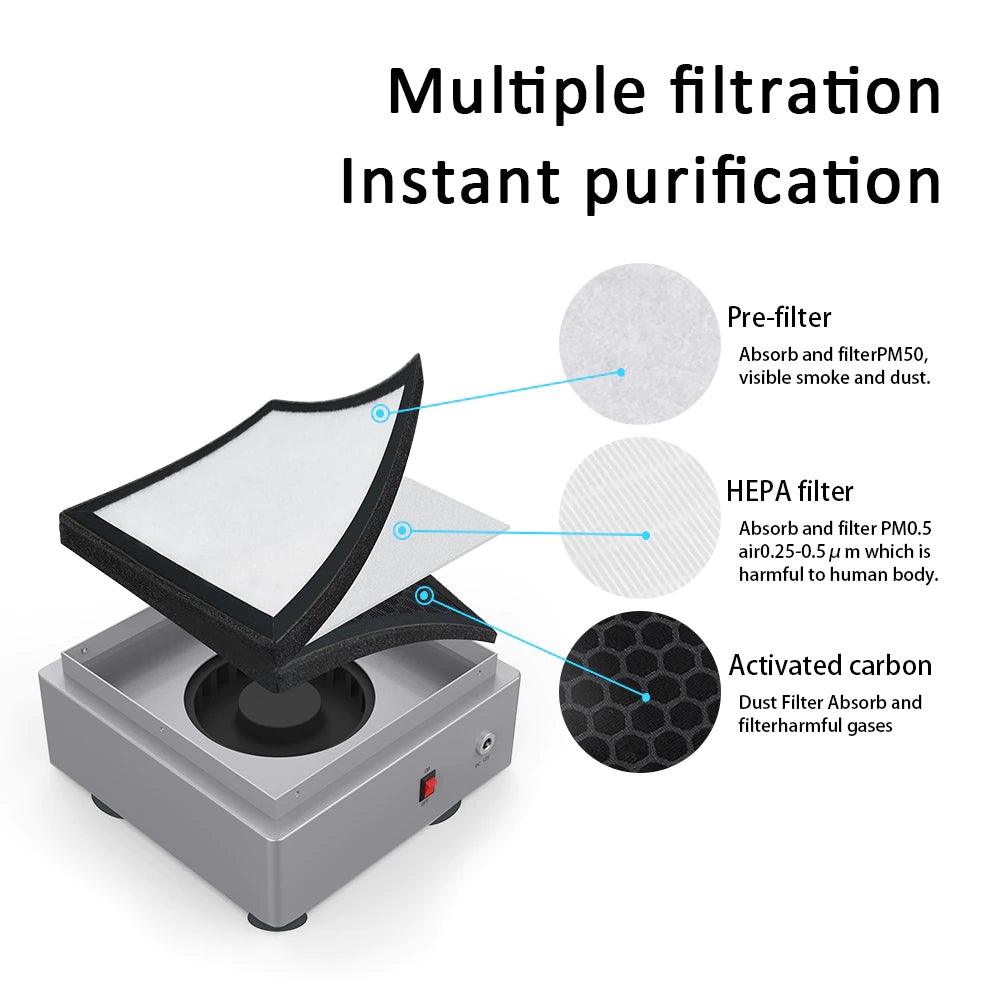 Twotrees Engraving DustAbsorber Laser Engraving Machine Fume Extractor